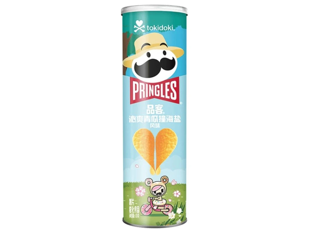 Pringles Cucumber and Salt (110g) (China) 4-pack - Pop's Distro Inc ...