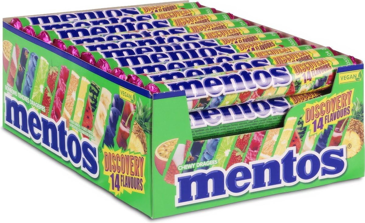 Mentos Fanta Discovery (37.5g) Holland (40ct) – POPS DISTRO INC ...