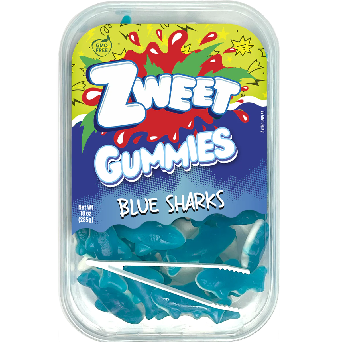Gummy Blue Sharks | Zweet | 10 oz (3 Pack) - Pop's Distro Inc. – POPS ...