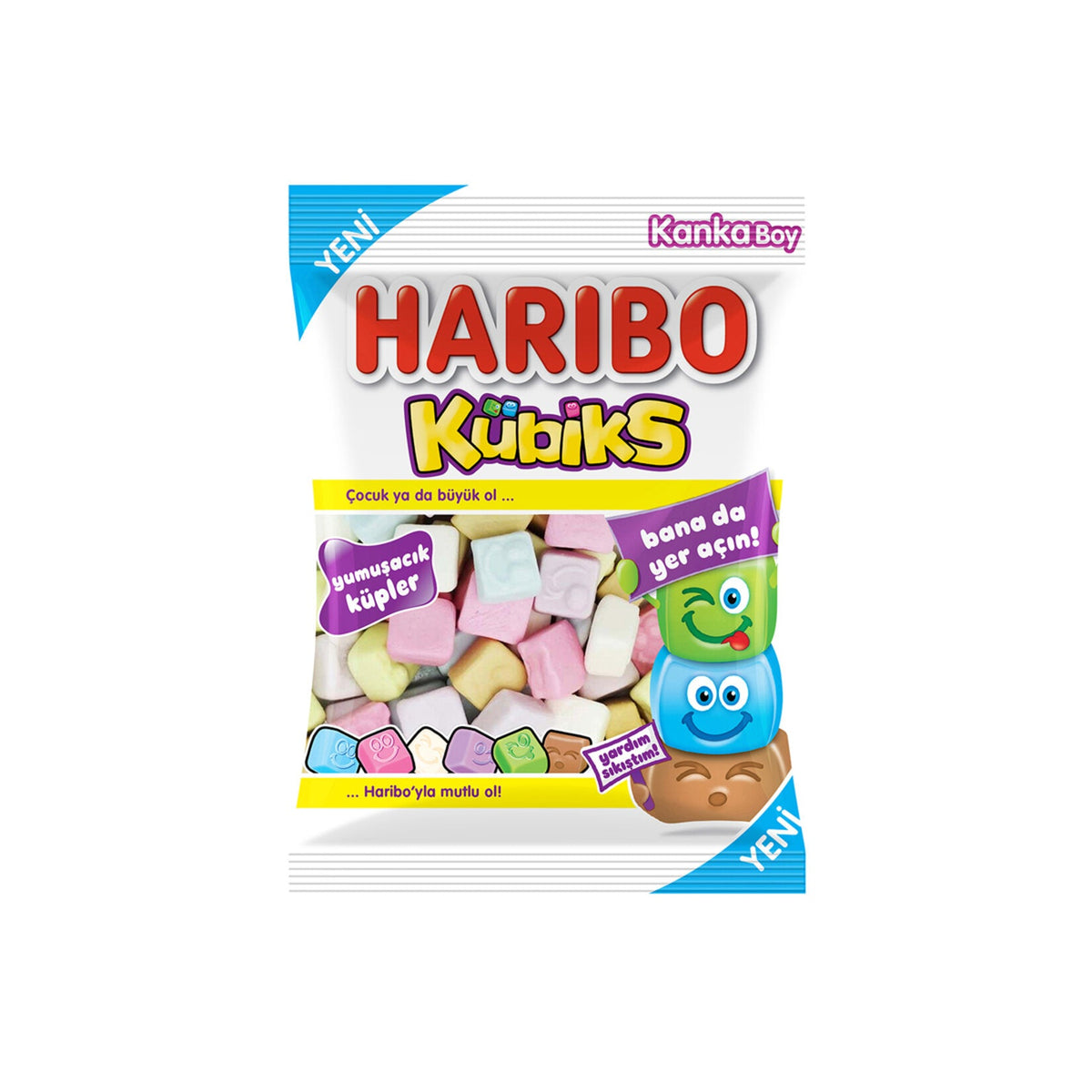 Haribo Kubiks 6 pack (80g) (Turkey) – POPS DISTRO INC. - WHOLESALE