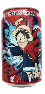 Ocean Bomb One Piece Sparkling Water Luffy Yogurt Flavor (330ml) (Taiw ...