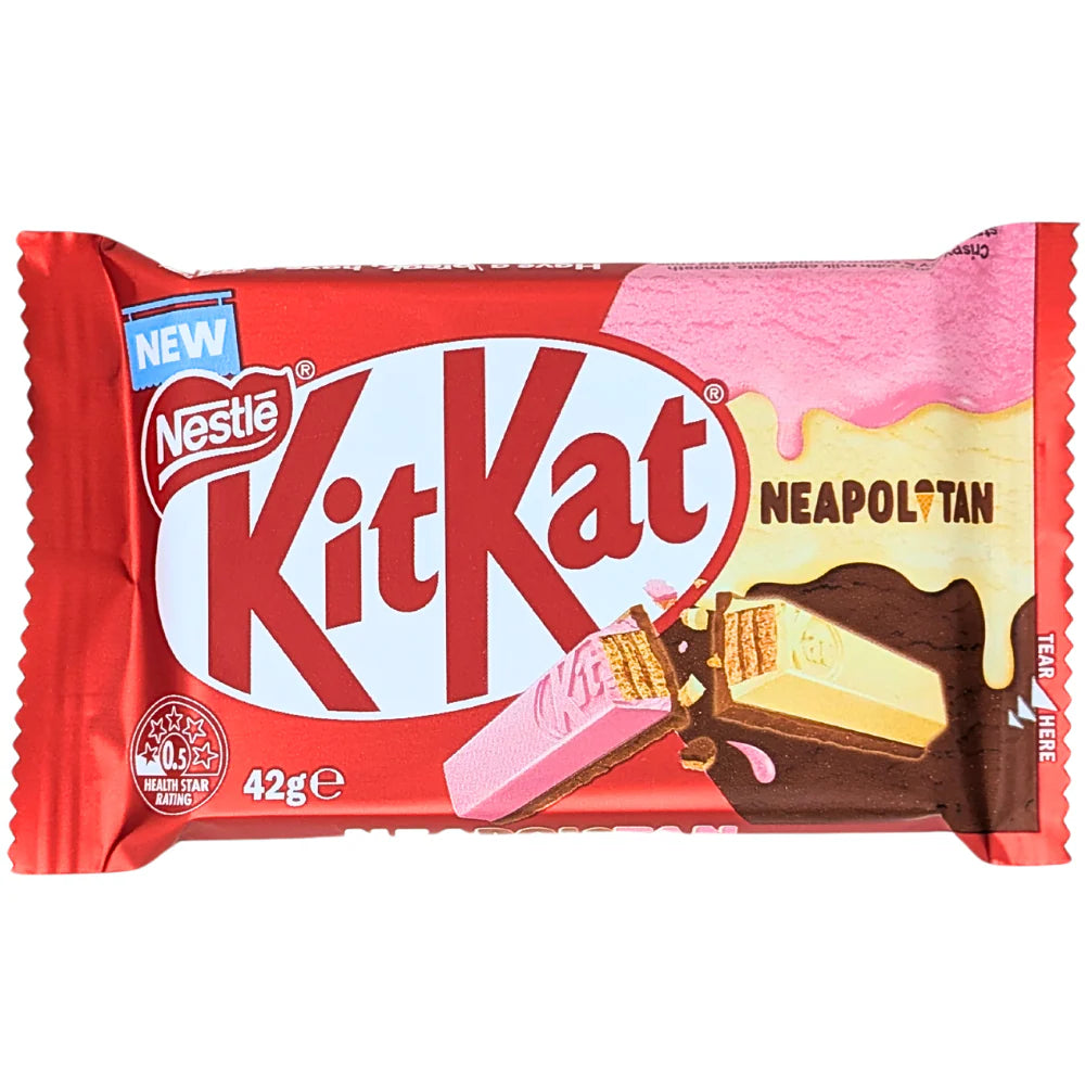 Kit Kat Neapolitan (42g) (Australia) 24ct – POPS DISTRO INC. - WHOLESALE