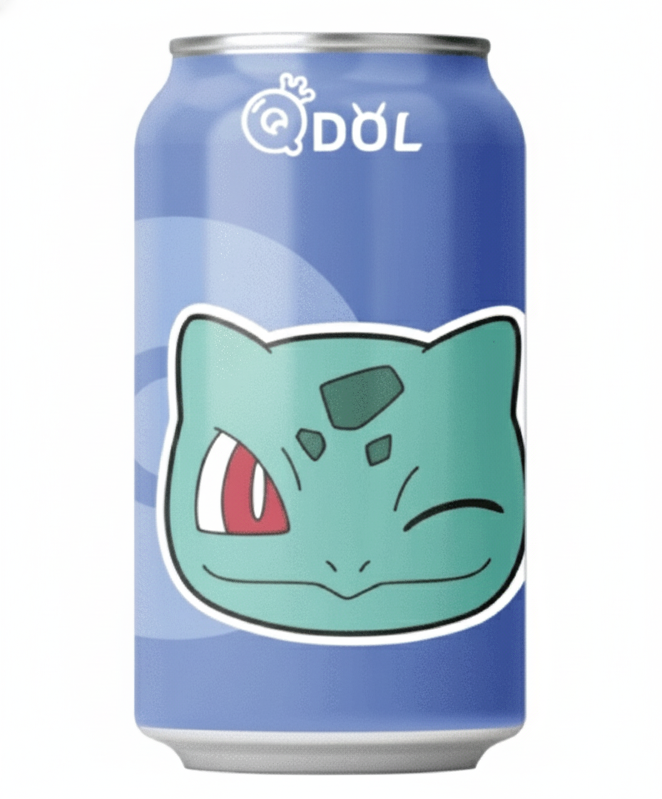 QDol Pokemon Grape Sparkling Water (330ml) (China) 6-Pack – POPS DISTRO ...