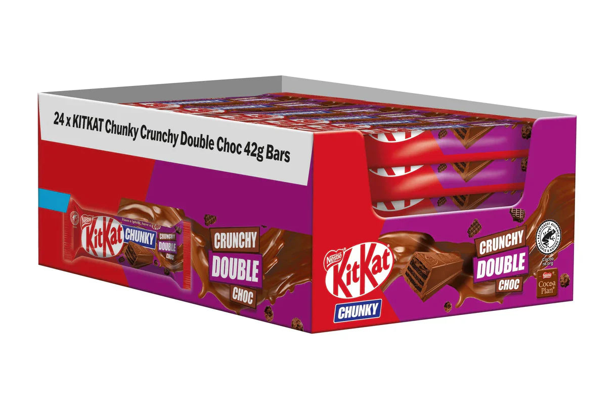 KitKat Chunky Choco Extreme Choc (42g) (UK) 24ct - Pop's Distro Inc ...