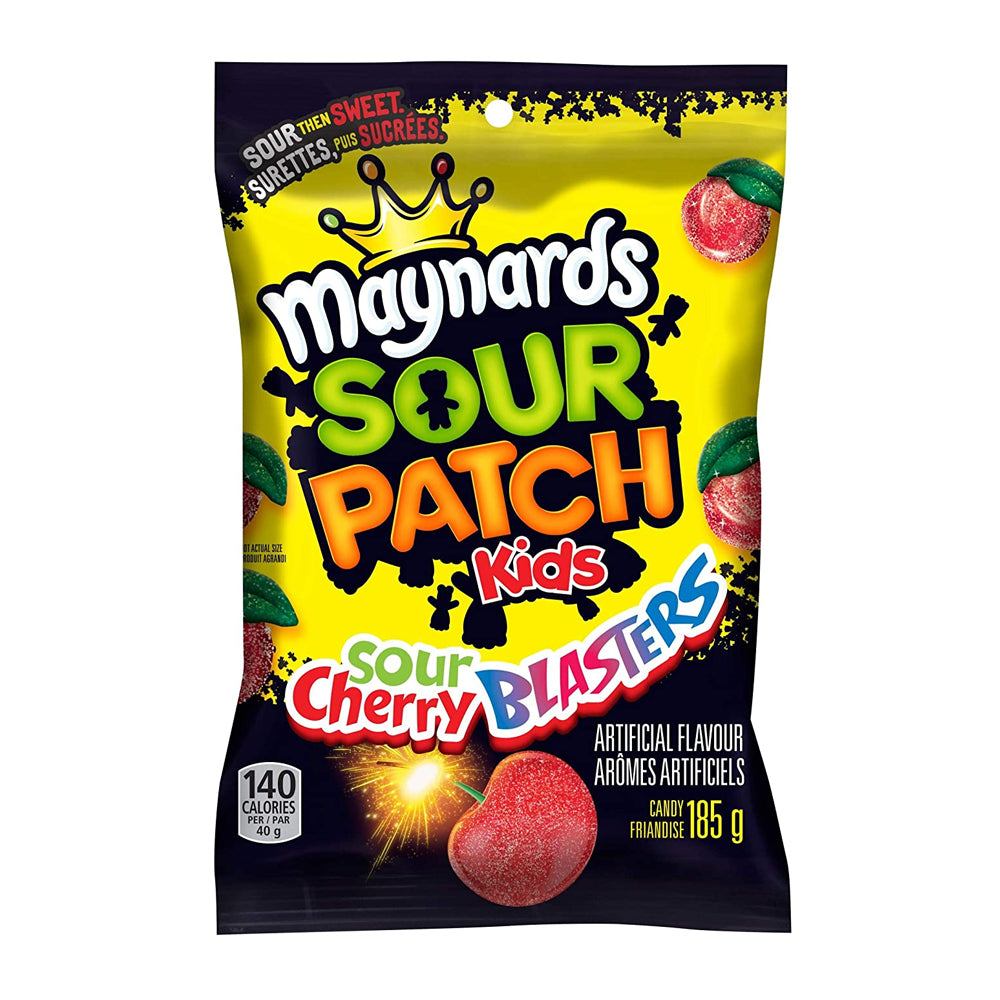 Maynards Sour Patch Kids Cherry Blaster 154g (Canada) 6-Pack – POPS ...