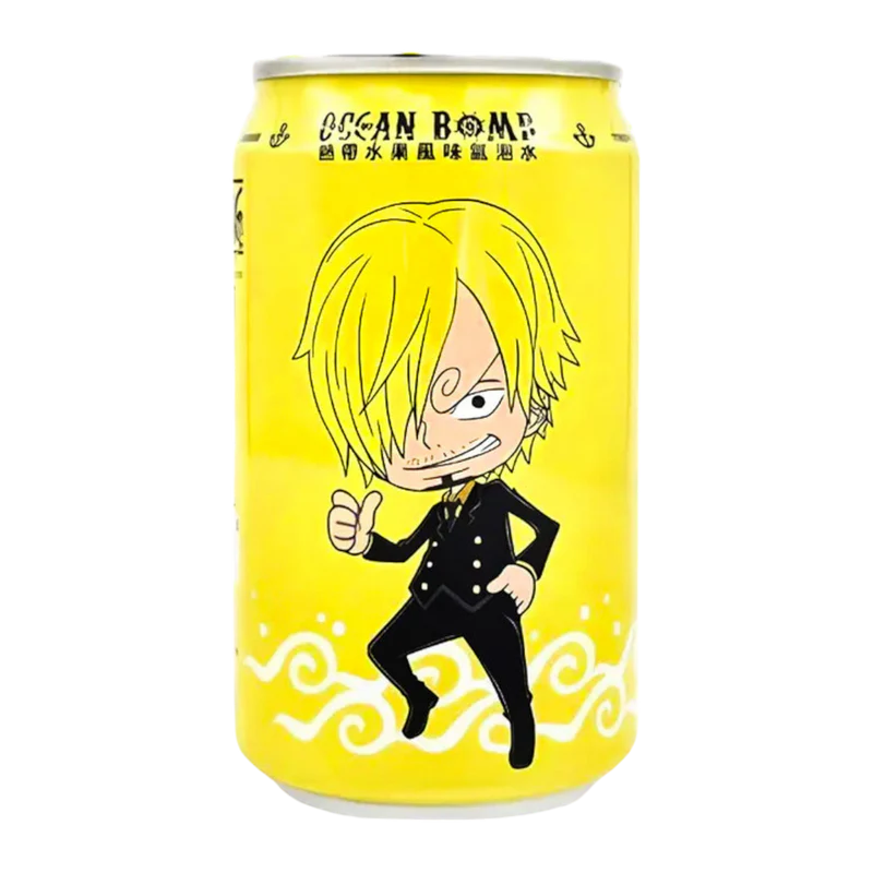 Ocean Bomb One Piece Sparkling Water Sanji Tropical Fruit Flavor (330m ...