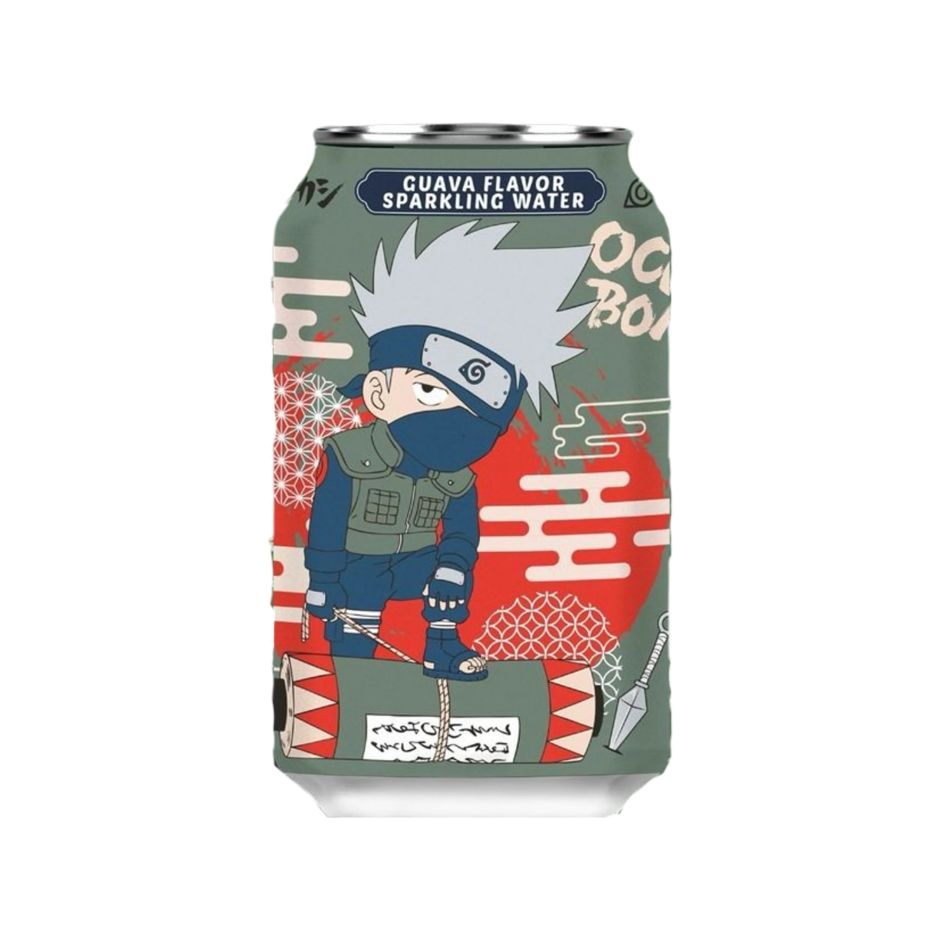 Ocean Bomb Naruto Shippuden Guava Sparkling Water (330ml) USA (6ct ...