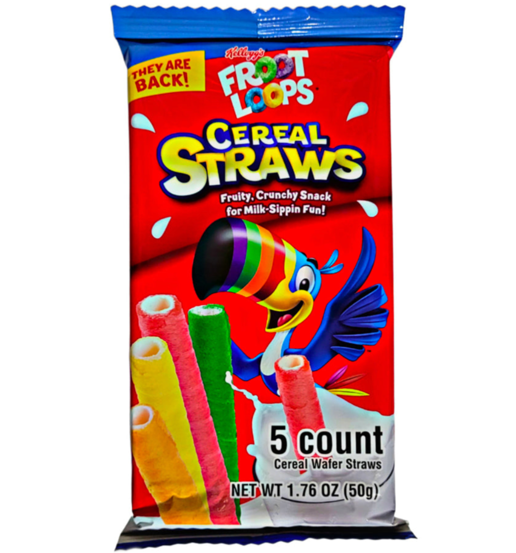 Froot Loops Cereal Straws (5 ct) (50g) 6-Pack – POPS DISTRO INC ...