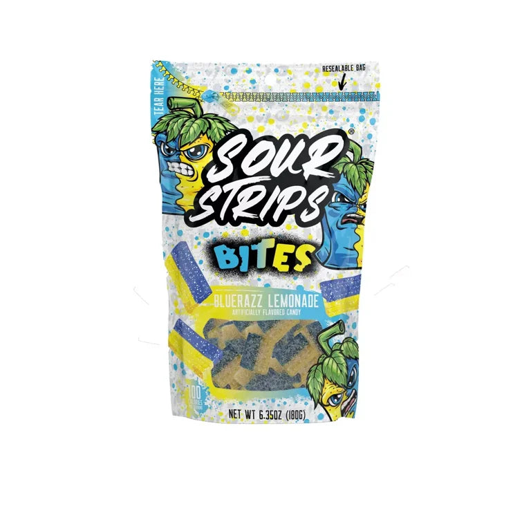 Sour Strips - BLueRazz Lemonade Bites - 10 Pack – POPS DISTRO INC ...