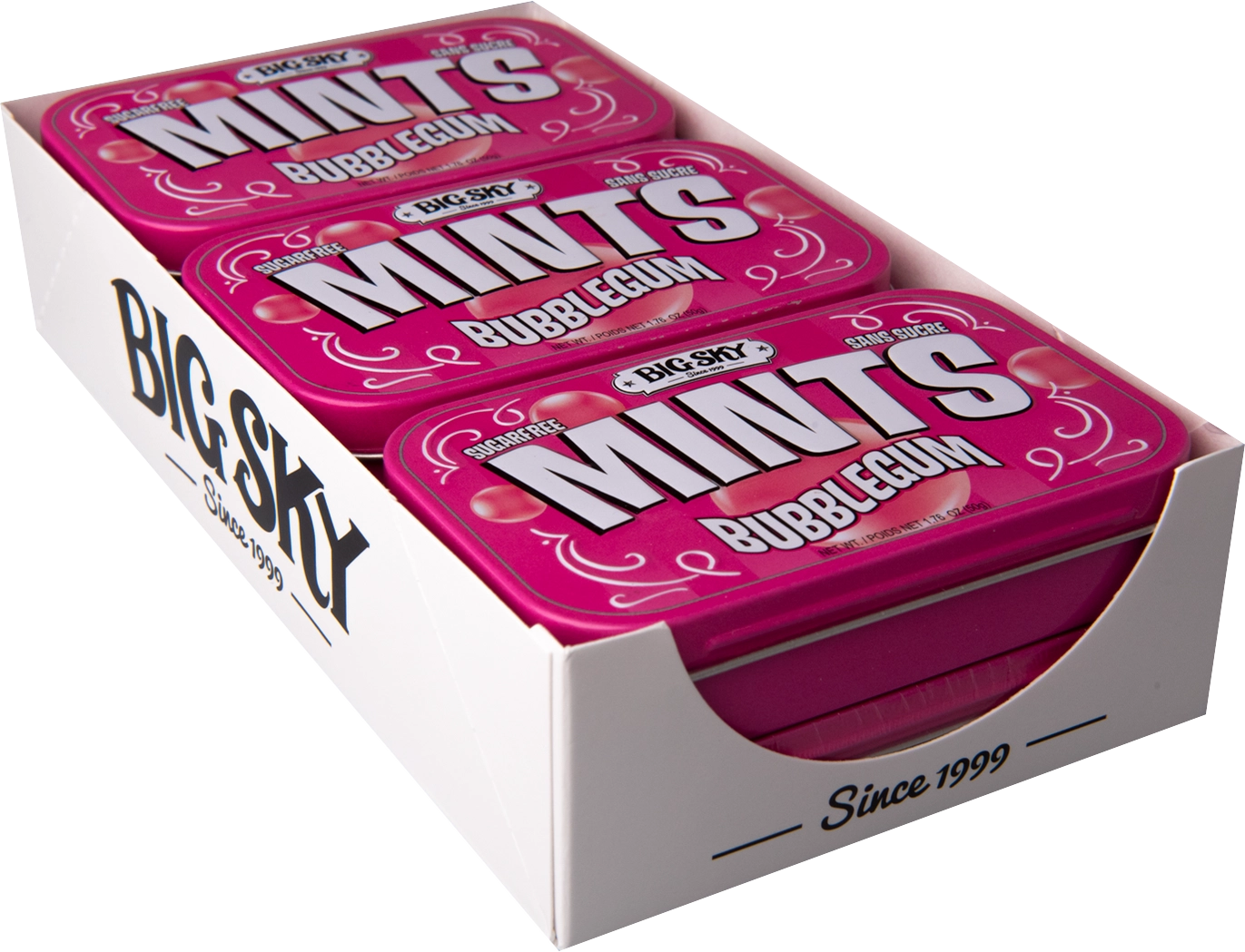 Big Sky Mints - Bubble Gum (50g) 6Pack – POPS DISTRO INC. - WHOLESALE