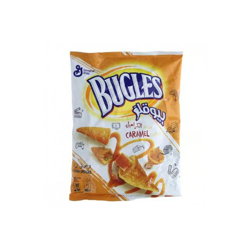 Bugles Caramel Flavor 6ct (100g) (Lebanon) | Sweet & Salty Crunchy Corn ...