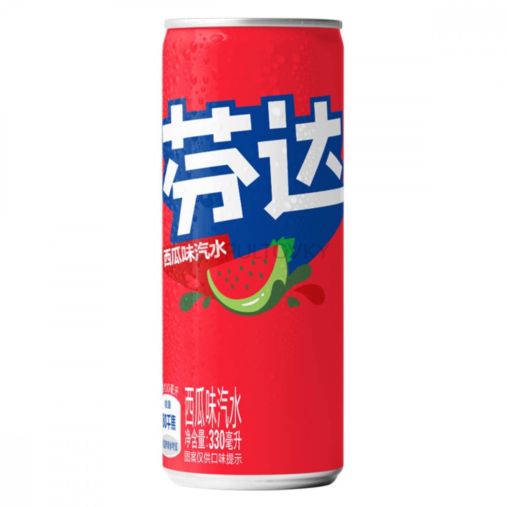 Fanta Watermelon (330ml) (China) 6-Pack – POPS DISTRO INC. - WHOLESALE