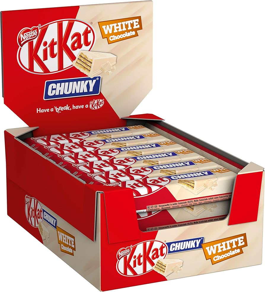 KitKat Chunky White (40g) Austria (24ct) – POPS DISTRO INC. - WHOLESALE