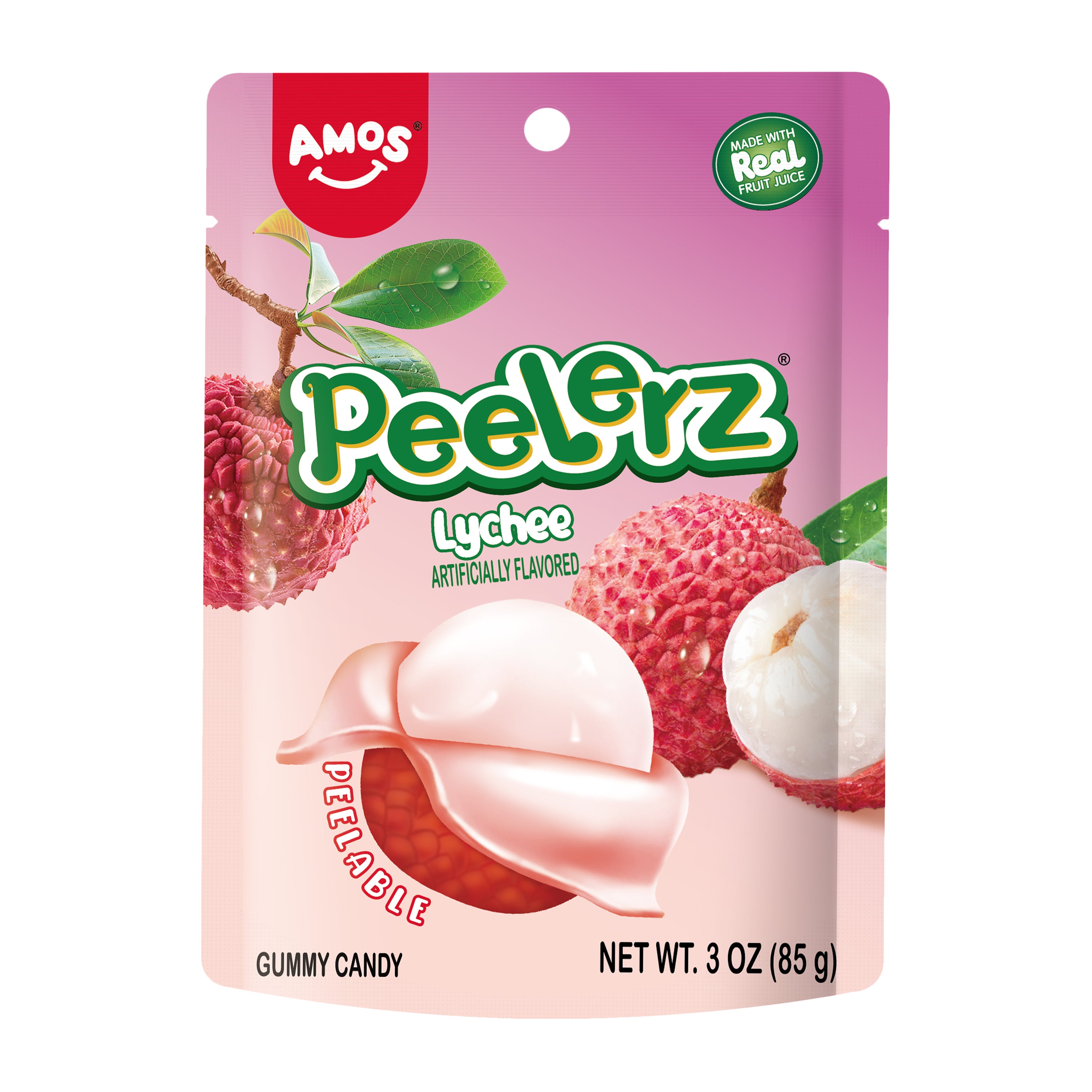 Amos Peelerz Lychee 6 pack (3oz) – POPS DISTRO INC. - WHOLESALE