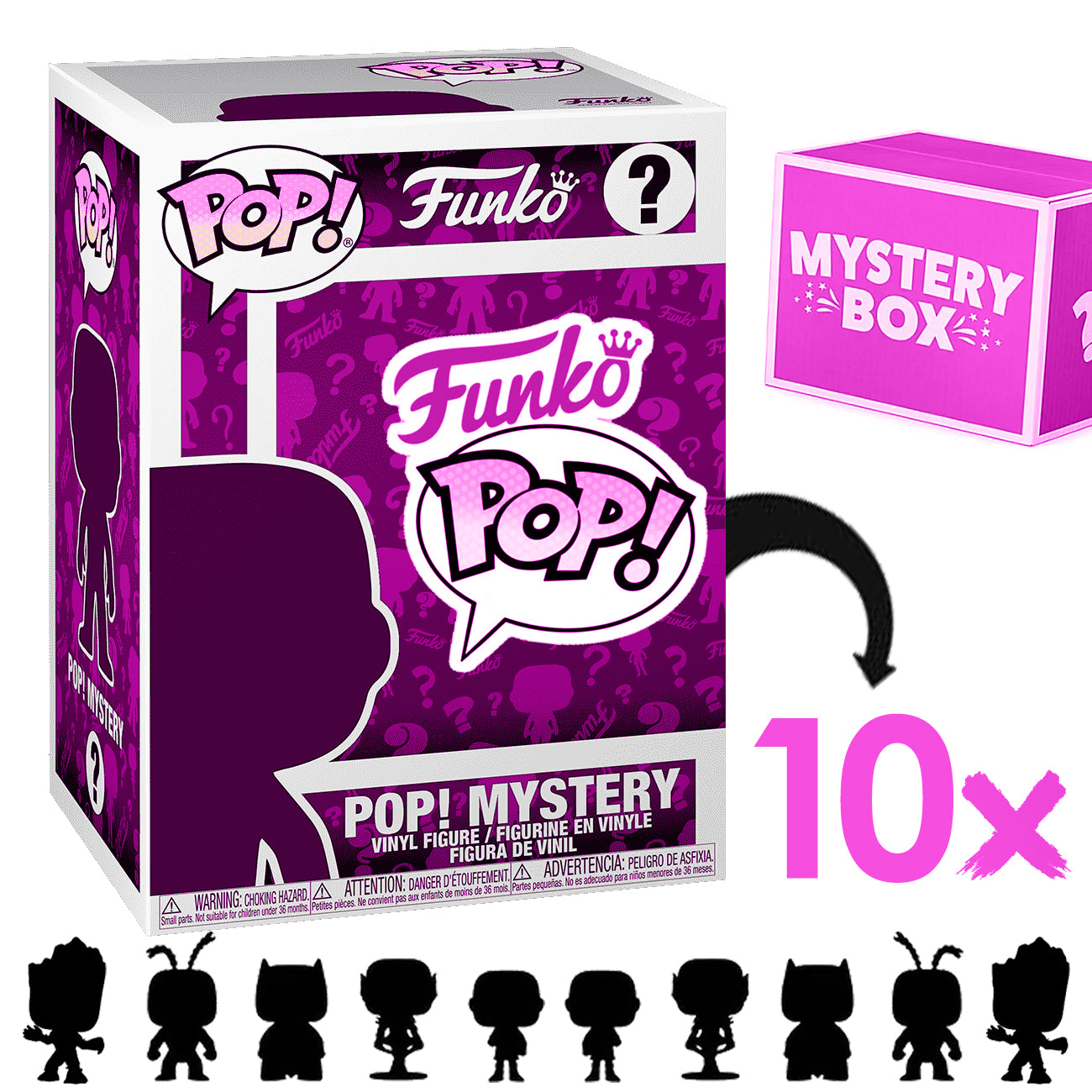 Funko Pop 10x Mystery Box Starter Kit | Wholesale Bulk Vinyl Figures ...