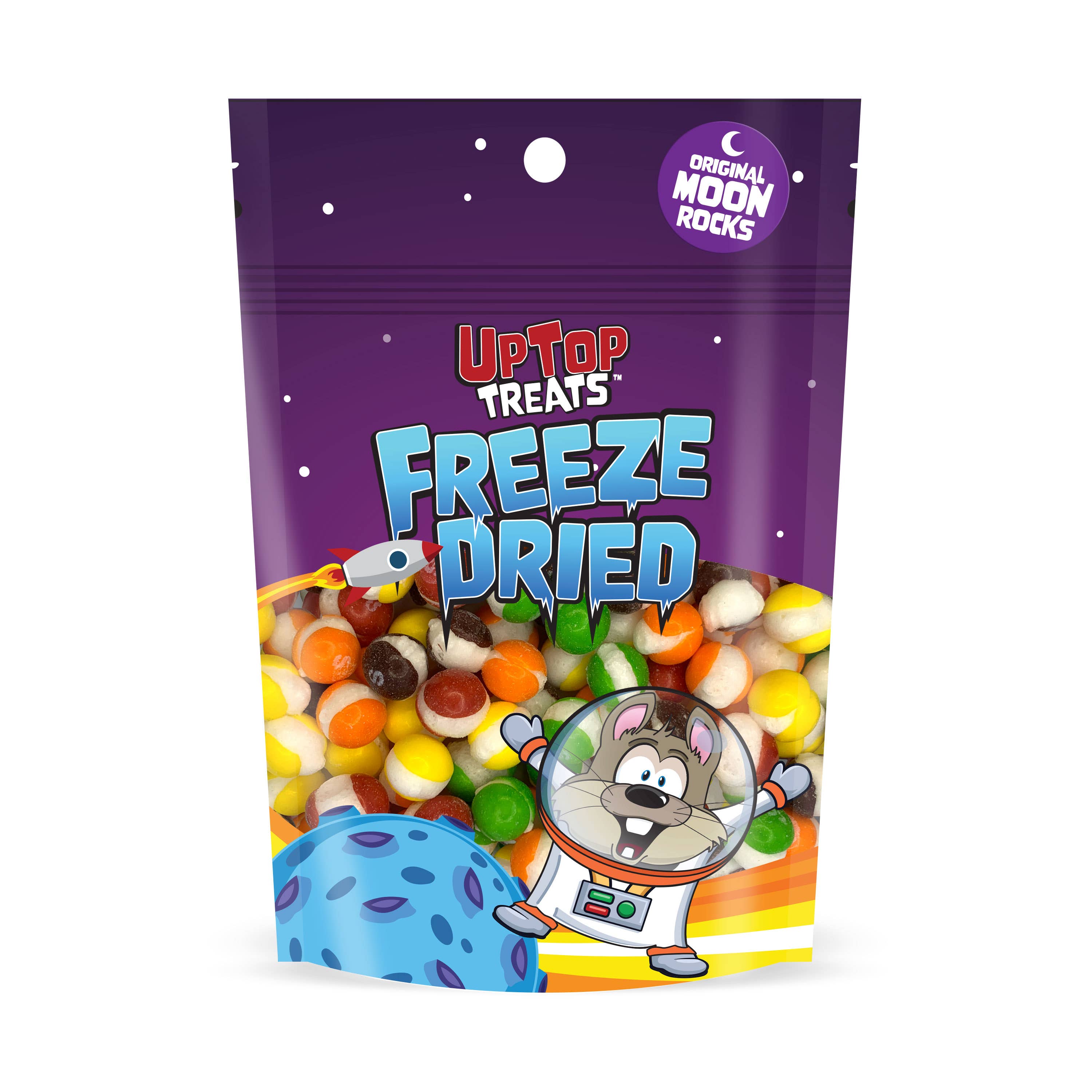UpTop Original Moon Rocks - Freeze Dried Candy (3.5oz) 4-Pack – POPS ...